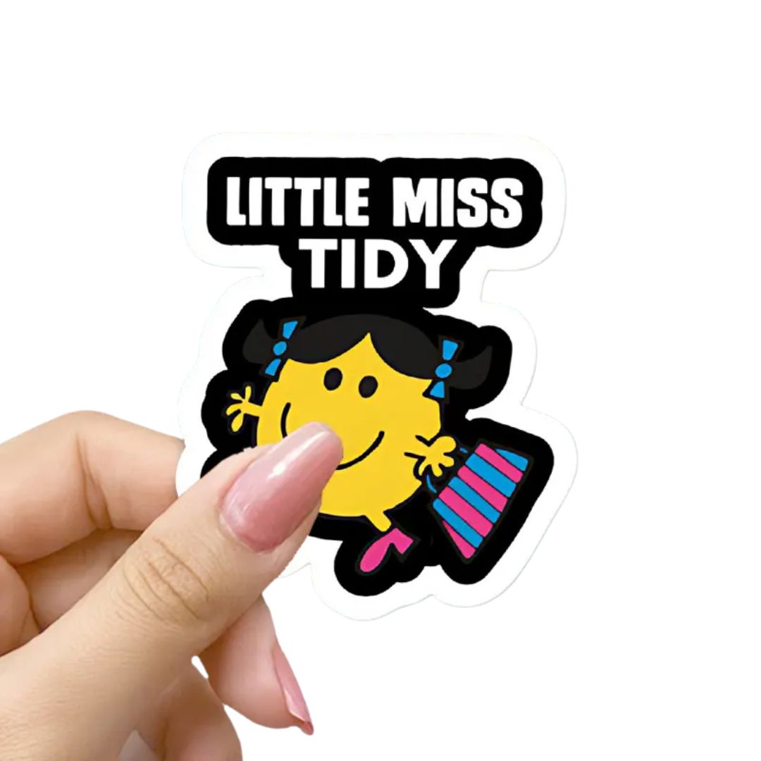 Little Miss Tidy Vinyl Sticker – Forever Run Wild
